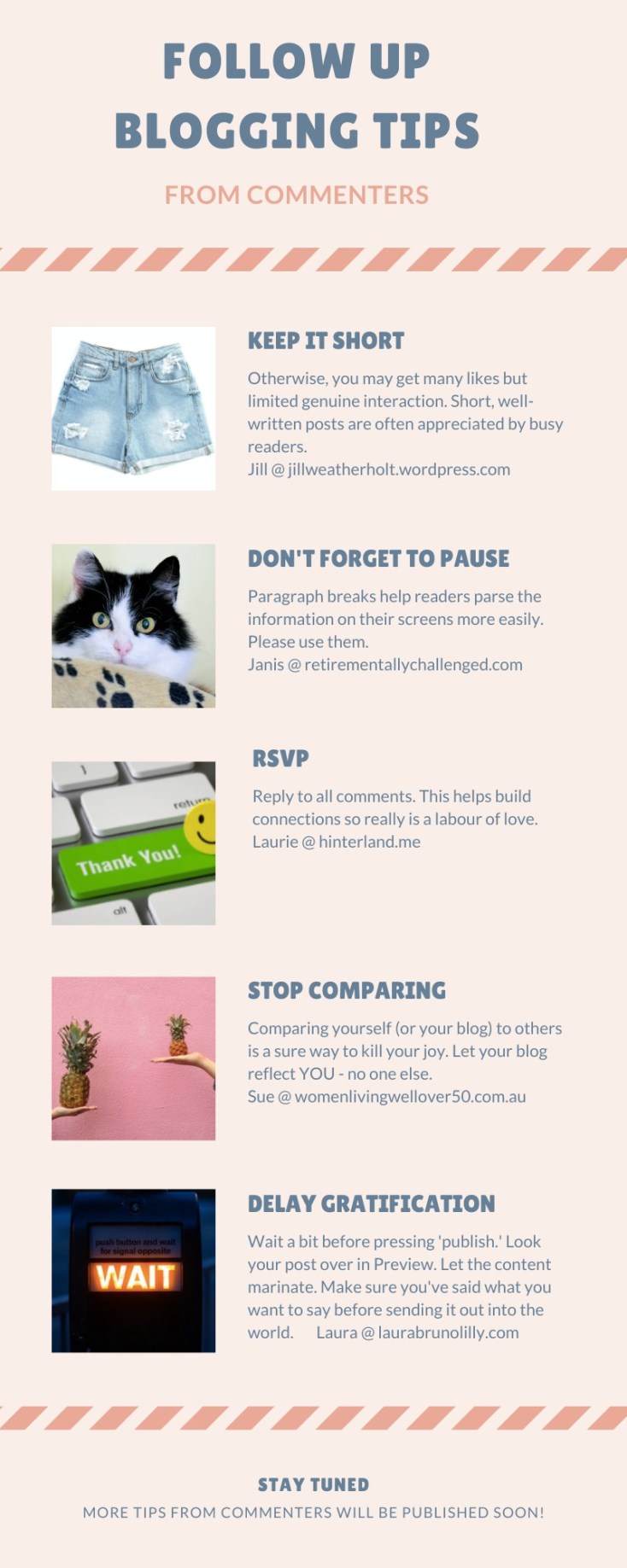 Follow Up Tips – Retirement Reflections