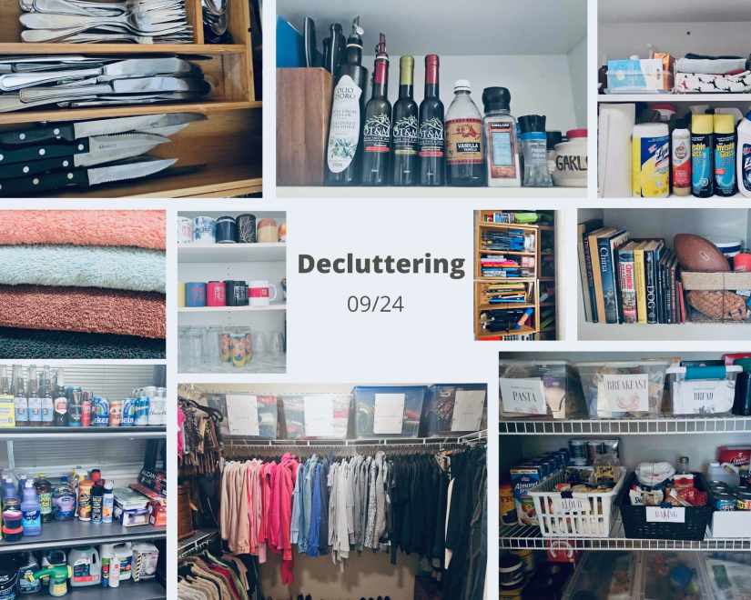 Decluttering in September – Retirement Reflections